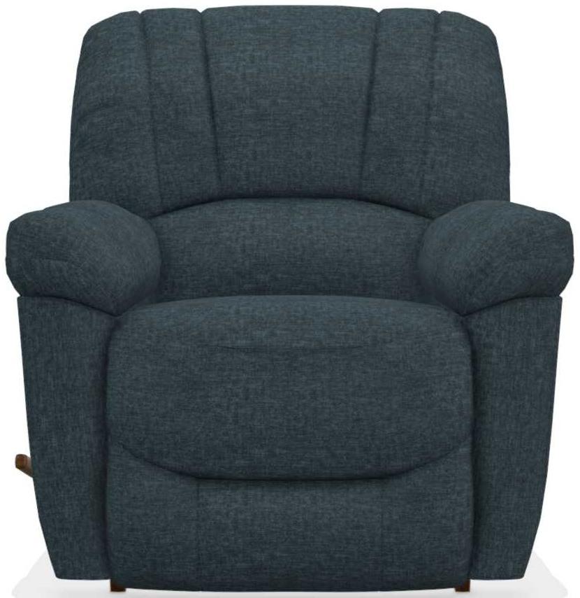La-Z-Boy Hayes Navy Reclina-Rocker Recliner | Dow Furniture (ME)
