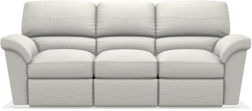 La-Z-Boy Reese Power La-Z Time Oat Full Reclining Sofa | Dow Furniture (ME)