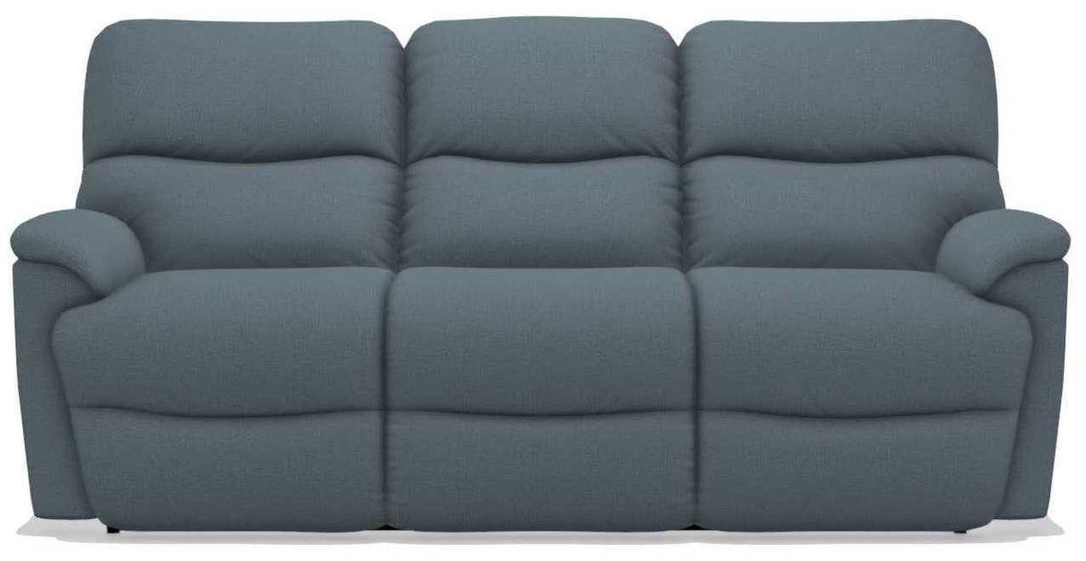 La-Z-Boy Trouper Denim Power Reclining Sofa w/ Headrest | Dow Furniture ...