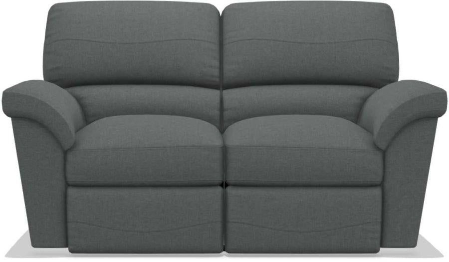 La-Z-Boy Reese Power La-Z Time Gray Full Reclining Loveseat | Dow ...